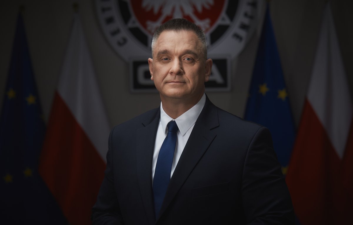 Szef CBA Tomasz Strzelczyk CENTRALNE BIURO ANTYKORUPCYJNE